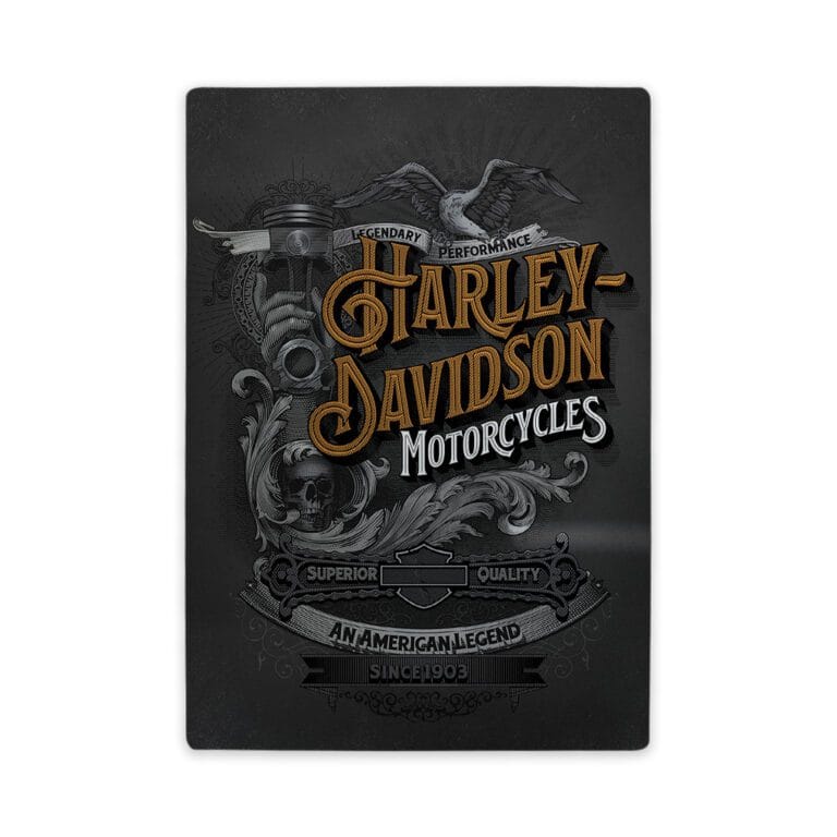 Custom Design Aluminium Signage A4 Printable Rounded Corners With Holes ...